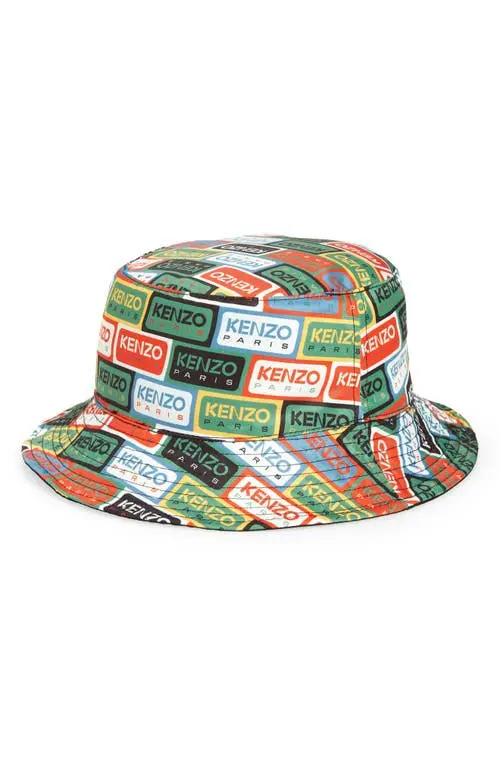 Kenzo Reversible Bucket Hat In Mu - Multicolor - 40% Off